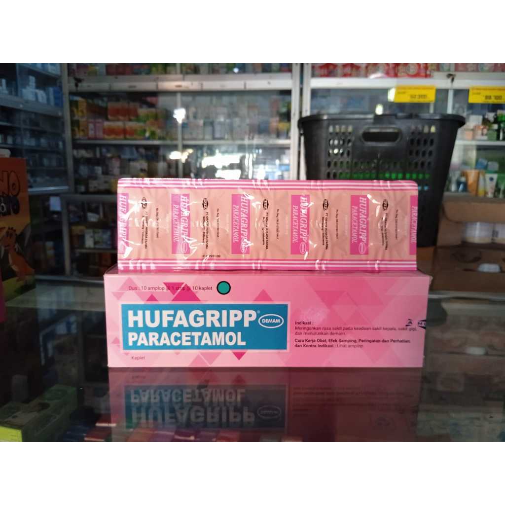 Jual HUFAGESIC TABLET STRIP (HUFAGRIPP DEMAM TABLET) | Shopee Indonesia