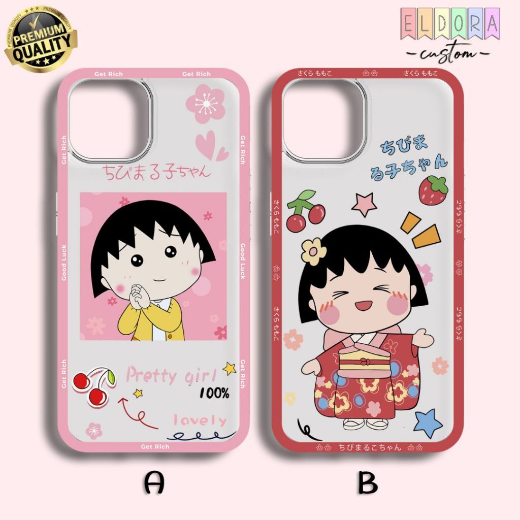 Jual [SOFTCASE] Chibi Maruko Chan Case Transparan REALME C30 C31 C33 C35 C51 C53 C67 9 9i 9 pro ...