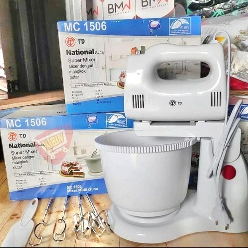 Jual STAND MIXER COM TD 1506 MIXER DUDUK | Shopee Indonesia