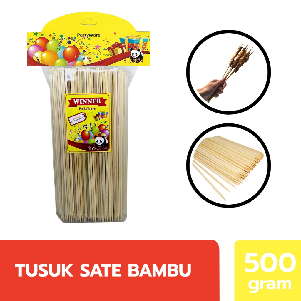 Jual TUSUK SATE BAMBU 500gr | Shopee Indonesia
