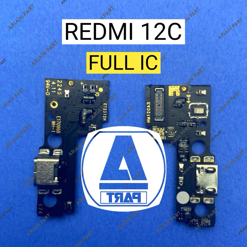 Jual FLEXIBLE CHARGER REDMI 12C FULL IC PAPAN CHARGER | Shopee Indonesia