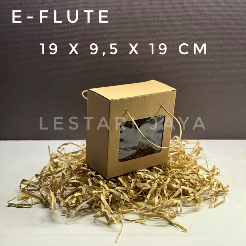 Jual Box E-Flute MIKA+TALI / Box Toples Tabung 400 gr / 1000 gr uk 19x9 ...