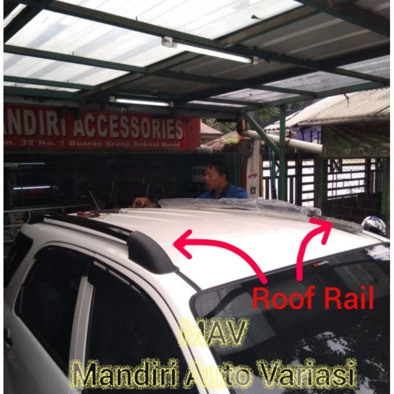 Jual ROOF RAIL TERIOS LAMA ORIGINAL ROOF RAIL TERIOS 2016 | Shopee ...