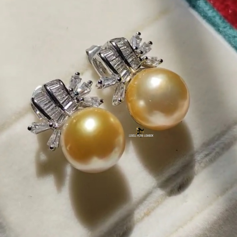 Jual Anting Mutiara Air Laut Asli Lombok | Giwang Mutiara Air Laut ...