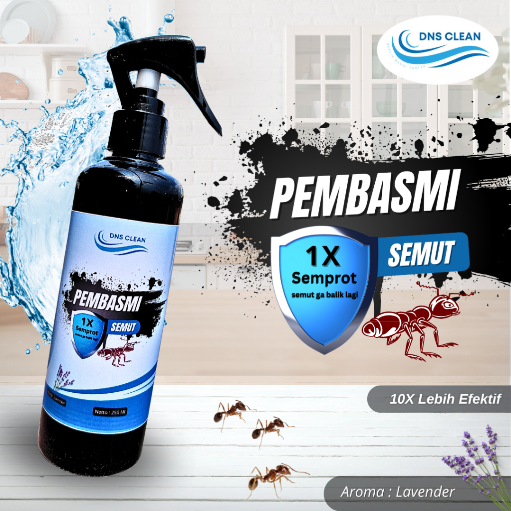 Jual DNS Anti Semut 250ml Pembasmi Serangga Efektif bebas Hingga 6 ...