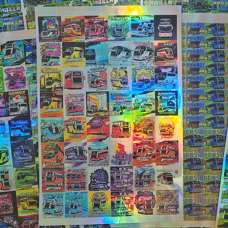 Jual Stiker Kotak Hologram Bus Basuri QQ Trans Gank VeGass Winspector ...