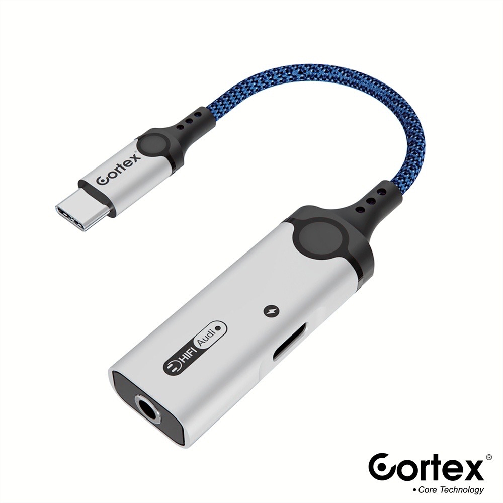 Jual Cortex MH341 USB-C Splitter 2in1 Type-C to Charging + 3.5mm Audio ...