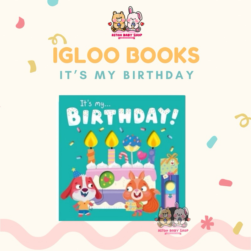 Jual Igloo books Super Sliders It’s My Birthday / Buku Cerita Anak ...