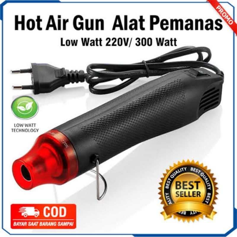 Jual Hot Gun / Heat Gun Low watt 300w Electric Alat Pemanas Multifungsi ...