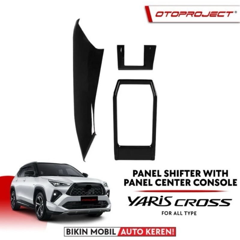 Jual Otoproject - Panel Shifter + Panel Center Console Mobil Yaris ...