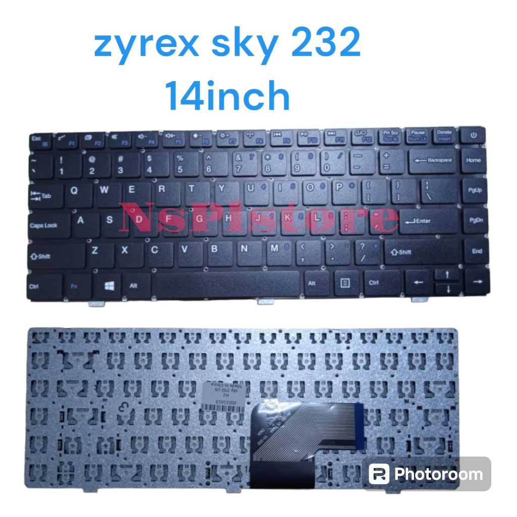 Jual KEYBOARD AXIOO ZYREX SKY 232 14inch 2018 BLACK | Shopee Indonesia