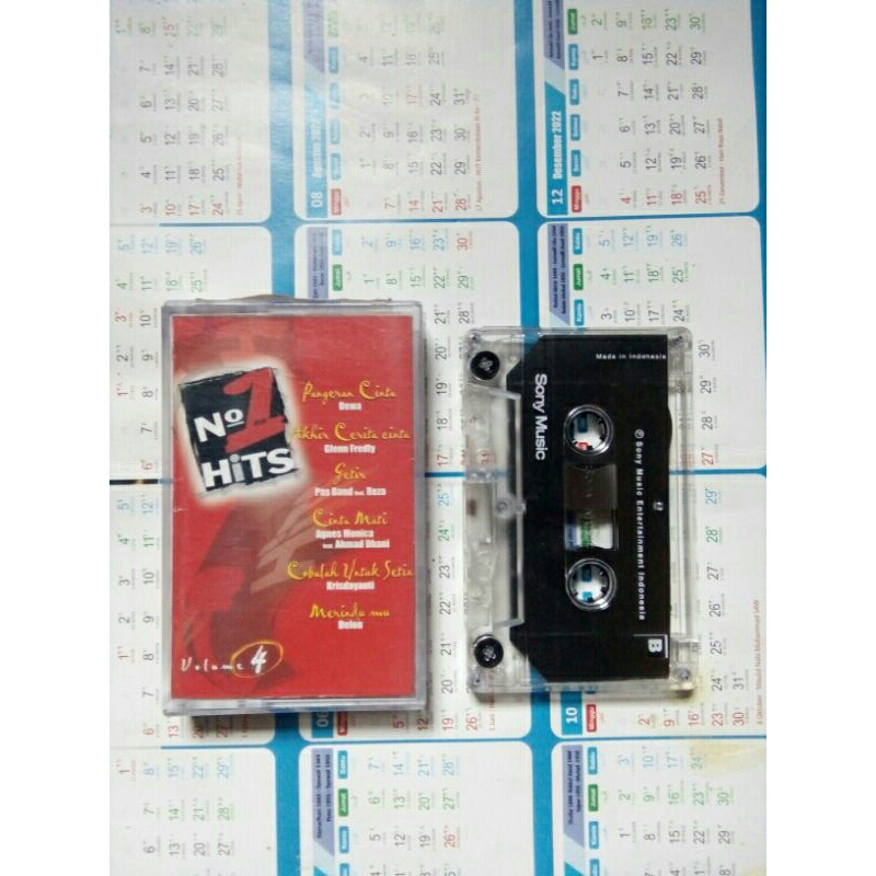 Jual KASET PITA NO 1 HITS VOL 4 / KASET PITA KOMPILASI BAND INDONESIA | Shopee Indonesia