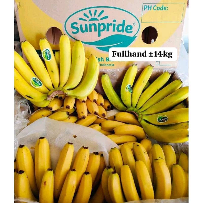 Jual PISANG SUNPRIDE/CAVENDISE/PISANG IJOAN FULL HAND | Shopee Indonesia