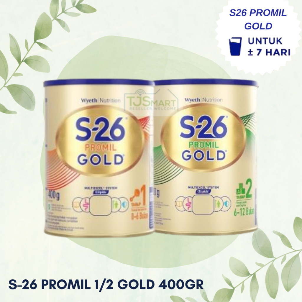 Jual S26 PROMIL GOLD TAHAP 1 / 2 400GRAM | Shopee Indonesia