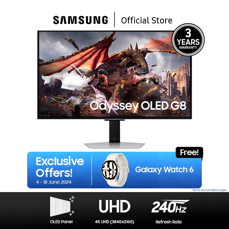 Jual Samsung Gaming Monitor 32" Odyssey OLED G8 G80SD UHD 240Hz ...