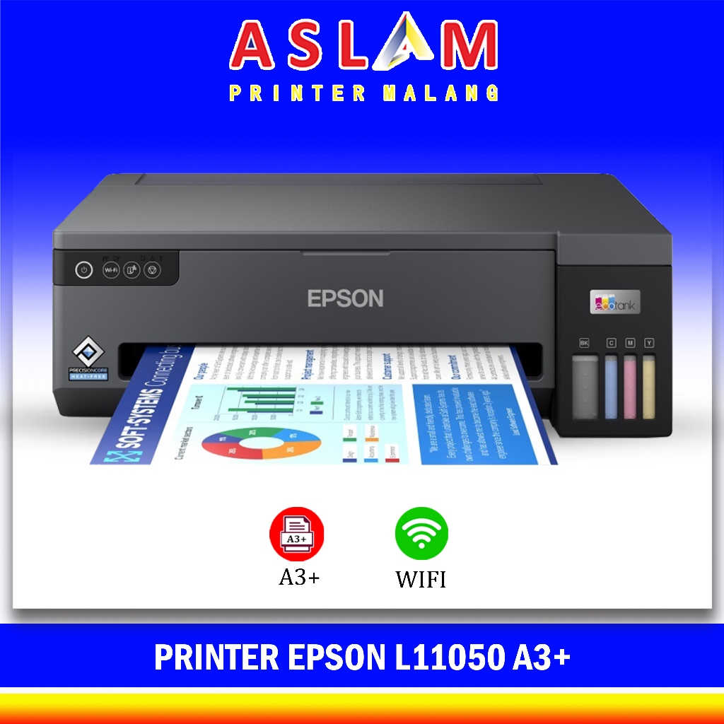 Jual Printer Epson L11050 A3 A3+ Pengganti dari Printer Epson L1300 A3 ...