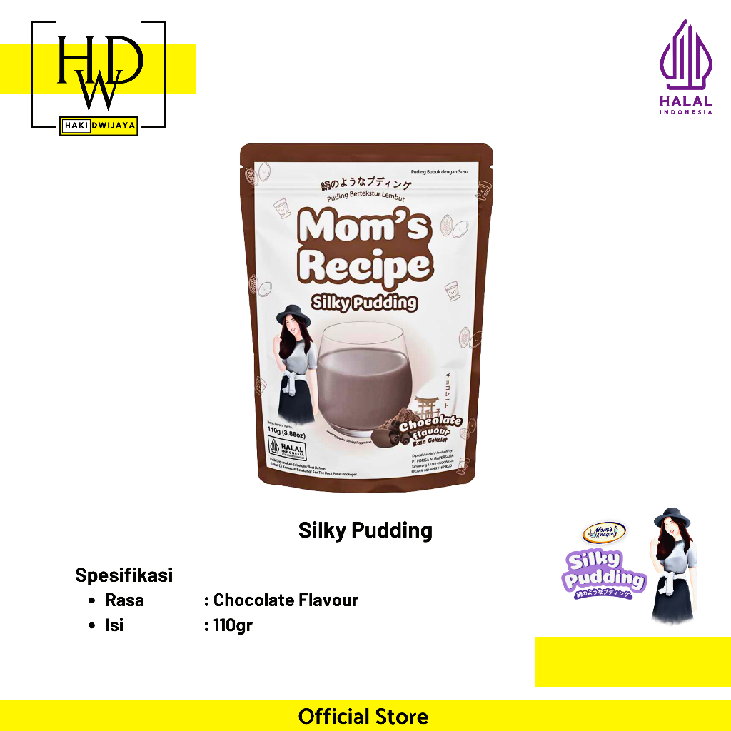 Jual Silky Pudding Forisa Mom's Recipe 110gr - Chocolate Flavour ...