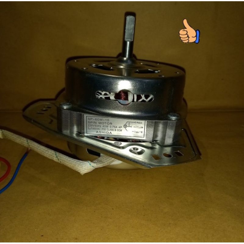 Jual Dinamo Pengering Spin Motor Mesin Cuci 10 MM (Tembaga) - Ashida | Sharp | Shopee Indonesia