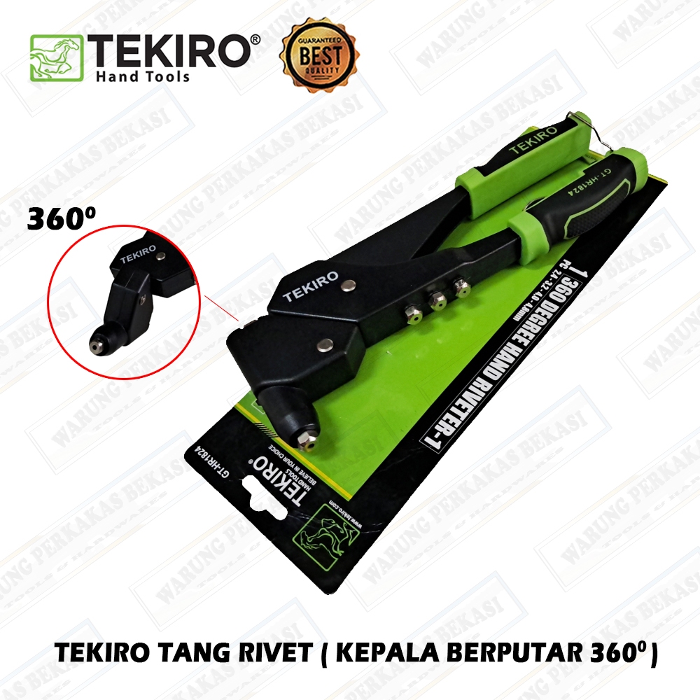 Jual TEKIRO Perkakas Hand Riveter-1 Tang Stang Alat Paku Rivet 9.5 ...