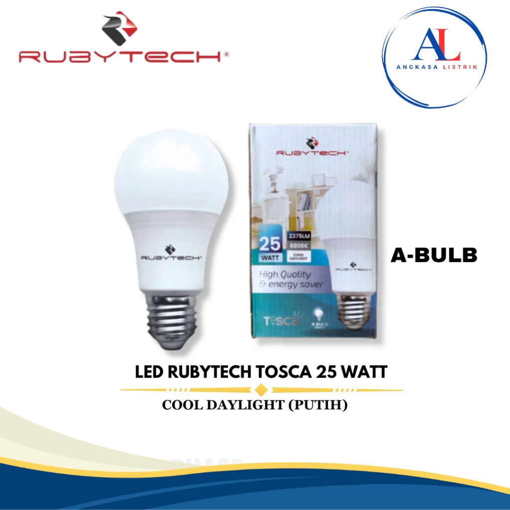 Jual LAMPU LED 25 WATT A-BULB RUBYTECH TOSCA | Shopee Indonesia