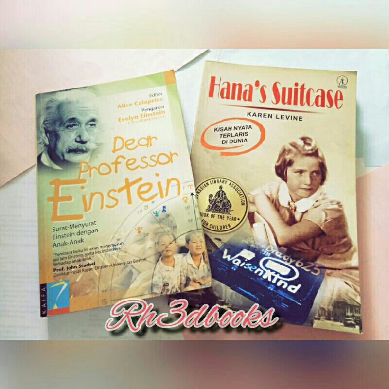 Jual [ORIGINAL] BUKU BIOGRAFI MEMOAR KISAH NYATA DEAR PROFESSOR EINSTEIN DAN HANA'S SUITCASE ...
