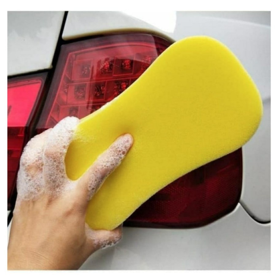 Jual Sponge Busa Cuci Mobil Motor Piring Ukuran 15x8x5 Tebal / Spons ...