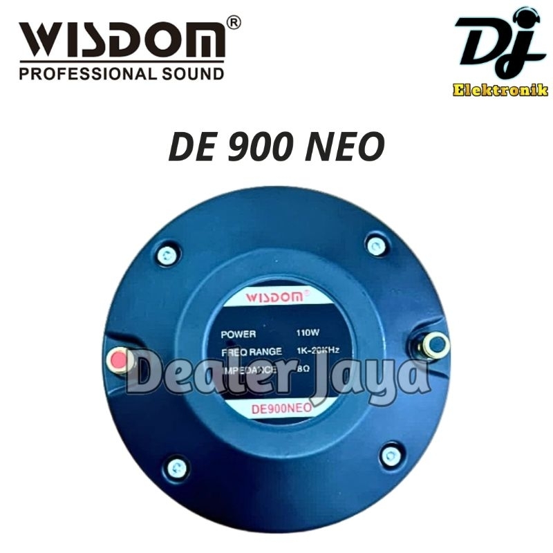 Jual Tweeter/ Driver Speaker Wisdom DE900 NEO / DE 900 NEO / DE900NEO ...