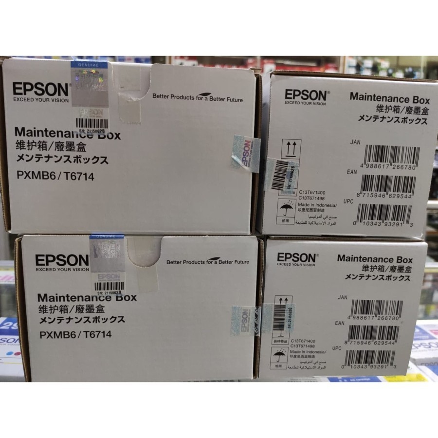 Jual Maintenance Box PXMB6 / T6714 for Epson WorkForce Pro WF-C869R ...