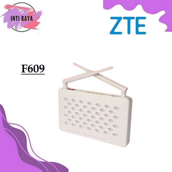 Jual ONU GPON ZTE F609 V3 (V1) 1GE+3FE+1POTS+2.4G PPPOE STATIC ROUTER ...
