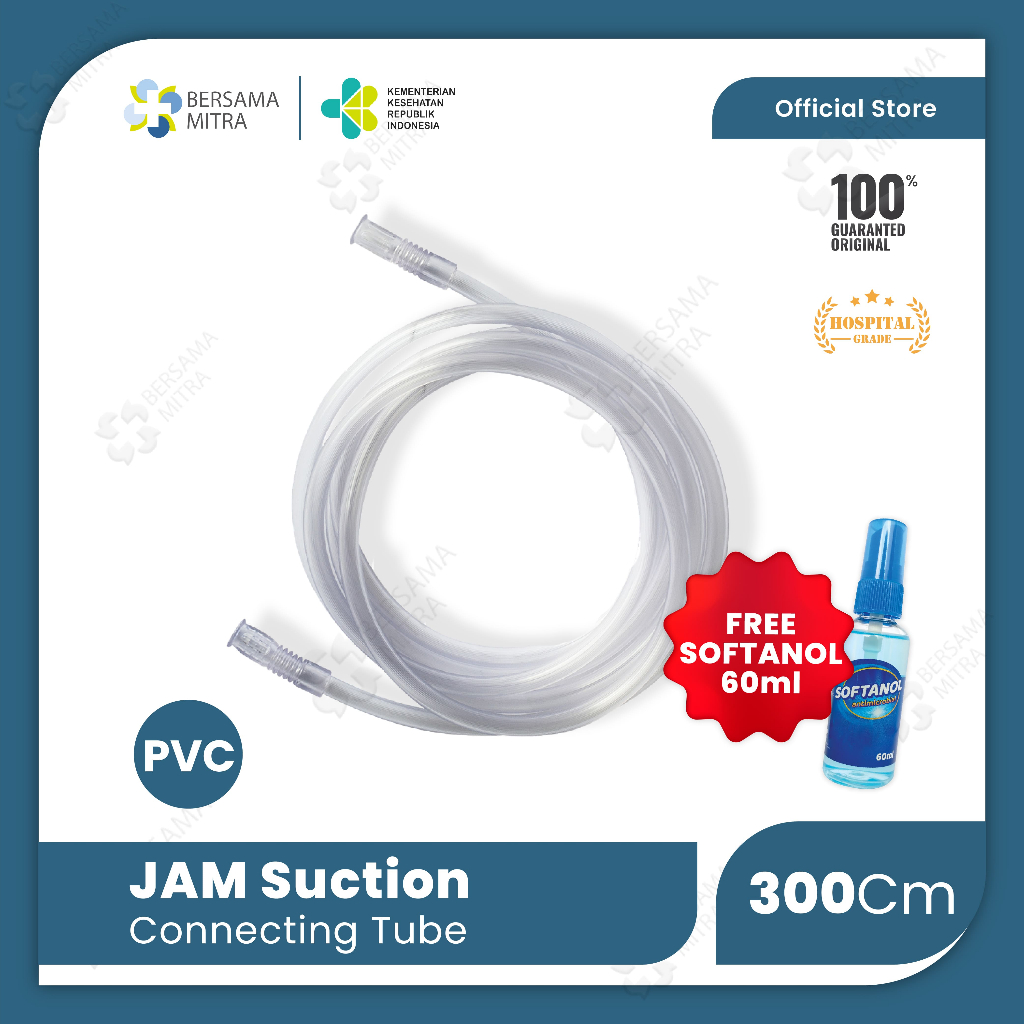 Jual JAM Suction Connecting Tube - Non Yankauer | Shopee Indonesia
