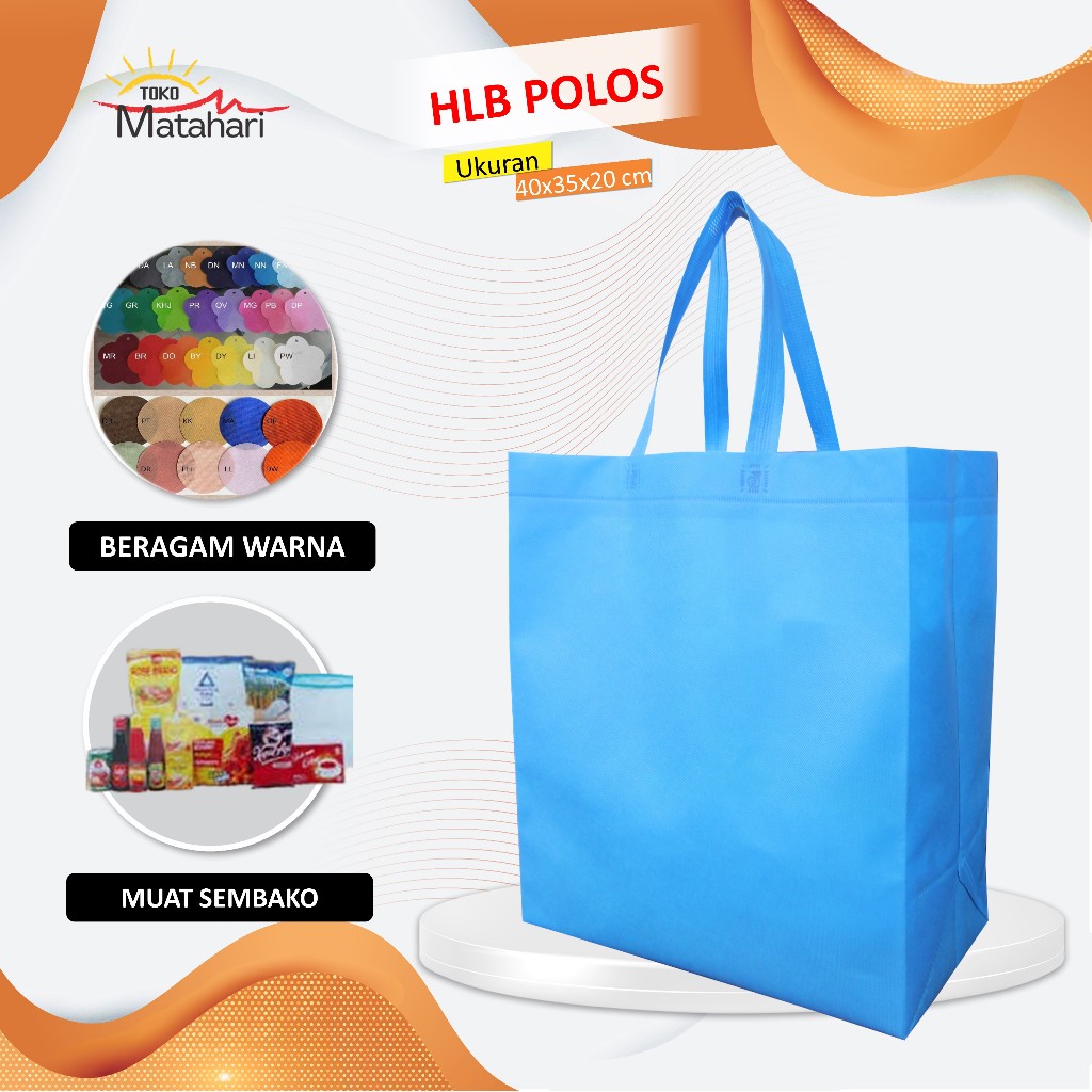 Jual [GROSIR] TAS SEMBAKO TAS SPUNBOND JUMBO BESAR GOODIE BAG SEMBAKO ...