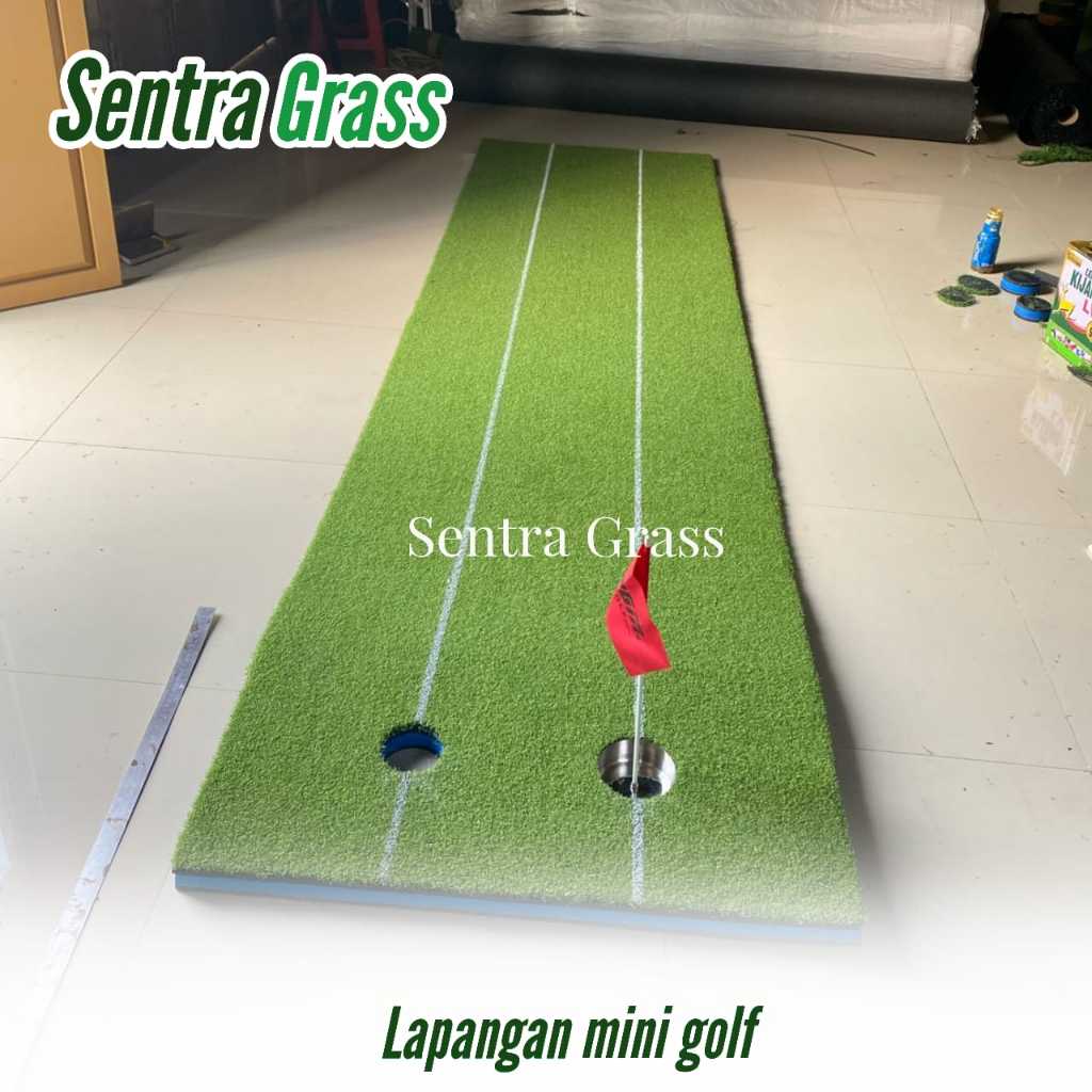 Jual Lapangan Mini Golf Portable Ukuran 150x300 cm / Mini Golf ...
