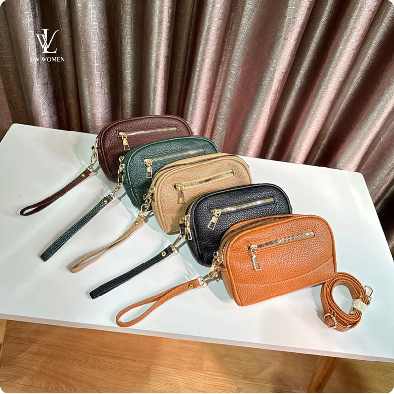 Jual LAVWOMEN.ID - DOMPET SELENDANG 02- DOMSEL LENGKAP TALI PANJANG ...