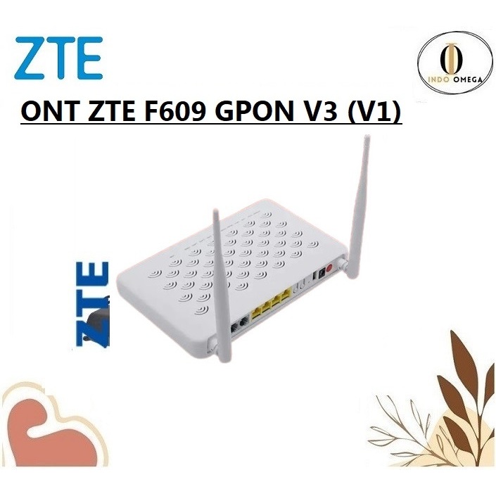Jual ZTE F609 ONT ONU GPON V3 (V1) ROUTER | Shopee Indonesia