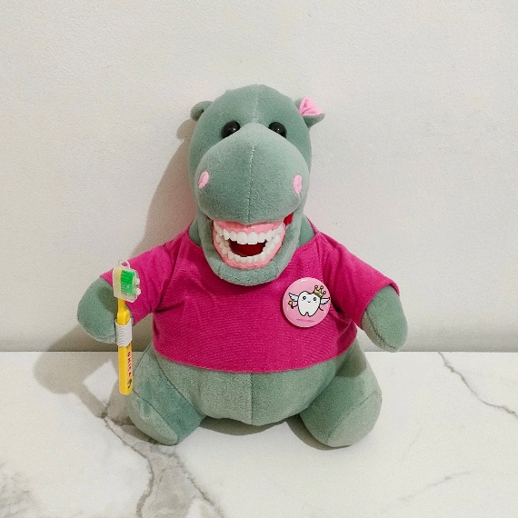 Jual HIPPO Boneka Edukasi Phantom Gigi Dewasa Model Permanen Sikat Gigi ...
