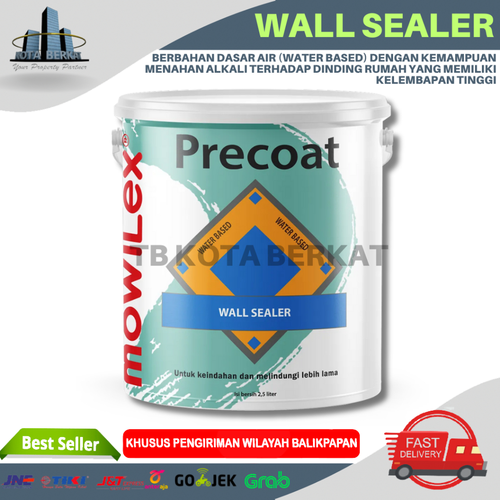 Jual CAT DASAR MOWILEX / PRECOAT WALL SEALER MOWILEX / PRECOAT WALL ...