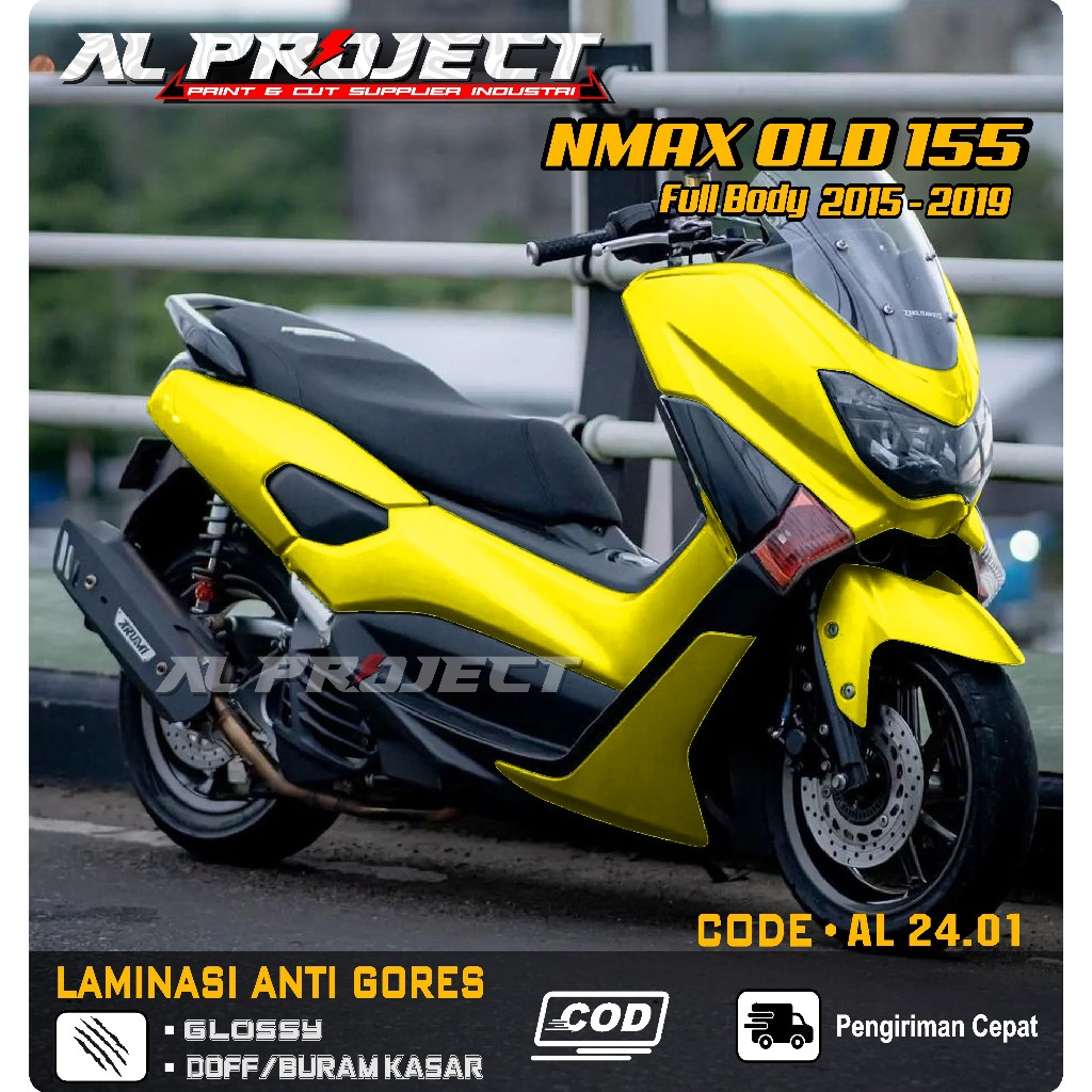 Jual Sticker Decal Yamaha Nmax Lama Polos Full Body 2015 - 2019 Dekal ...