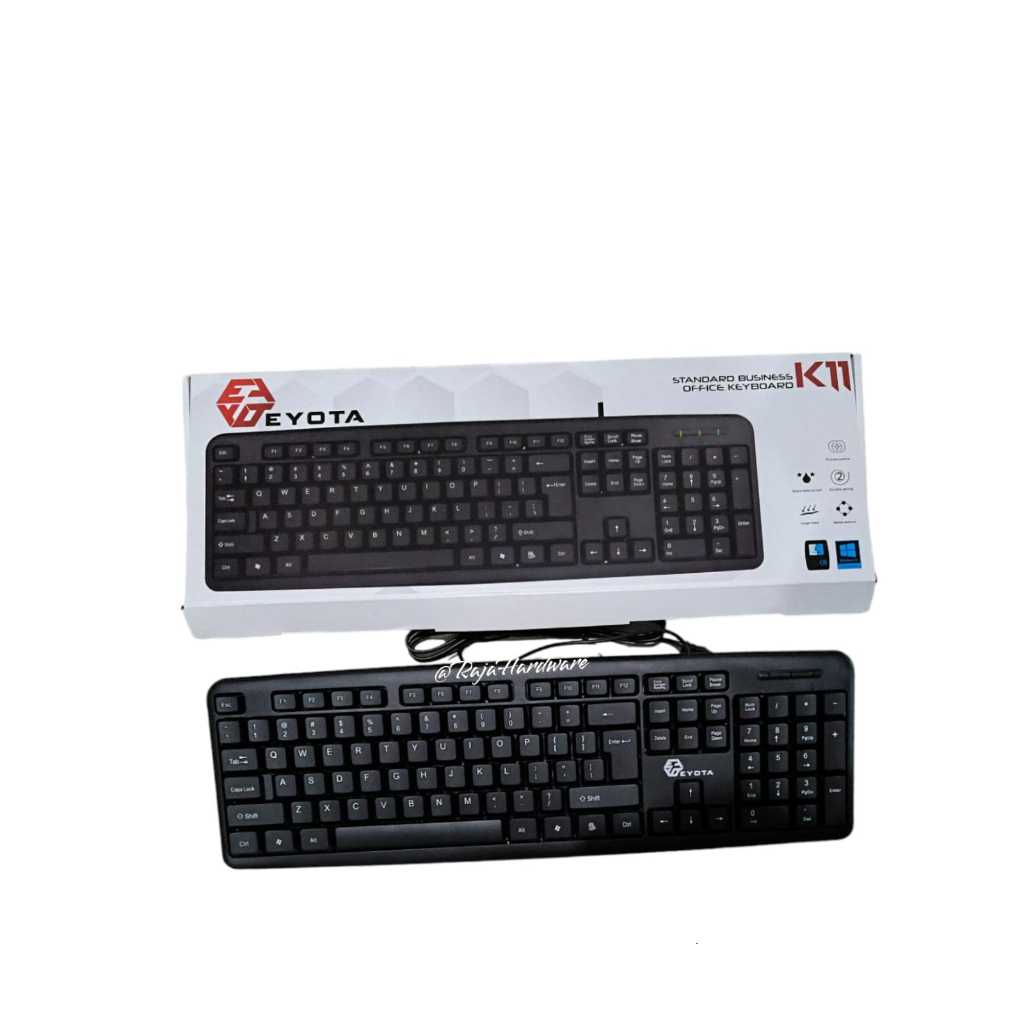 Jual Keyboard MURAH USB eyota k11 colokan USB / Keyboard PC murah ...