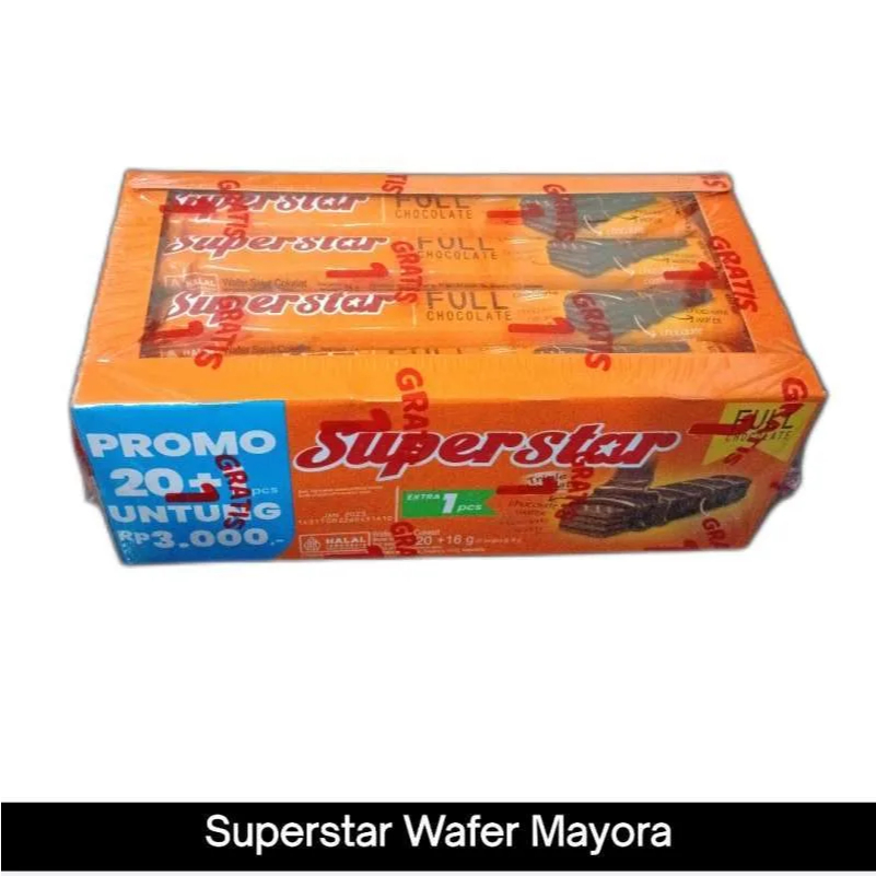 Jual Superstar Roma Wafer Coklat Box SUPERSTAR | Shopee Indonesia