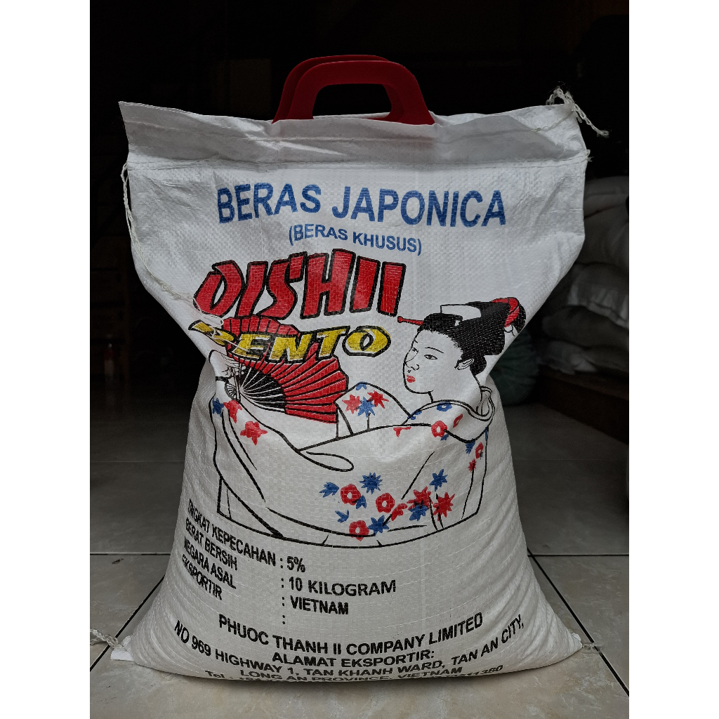Jual Beras Jepang Sushi Japonica Rice OISHII BENTO 10 Kg Asli | Shopee ...