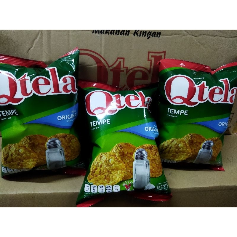 Jual Qtela tempe original 55gr | Shopee Indonesia