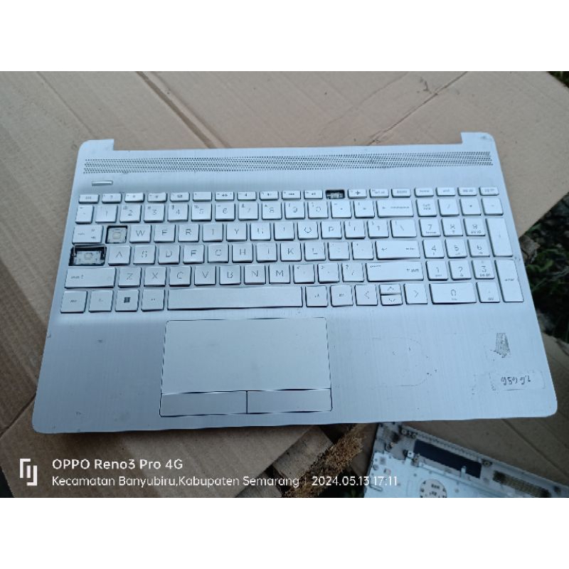 Jual Frame + Keyboard laptop HP 15S-DW/15S-DU/15S-DY/15-CS ORIGINAL ...