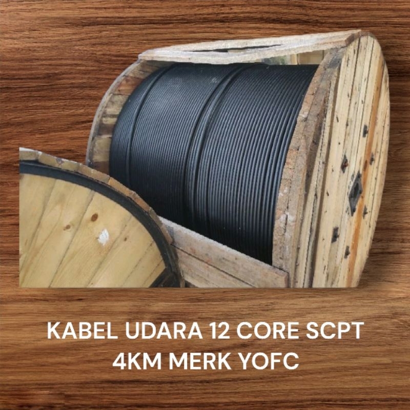 Jual KABEL UDARA 12 CORE SCPT 4 KM MERK YOFC | Shopee Indonesia