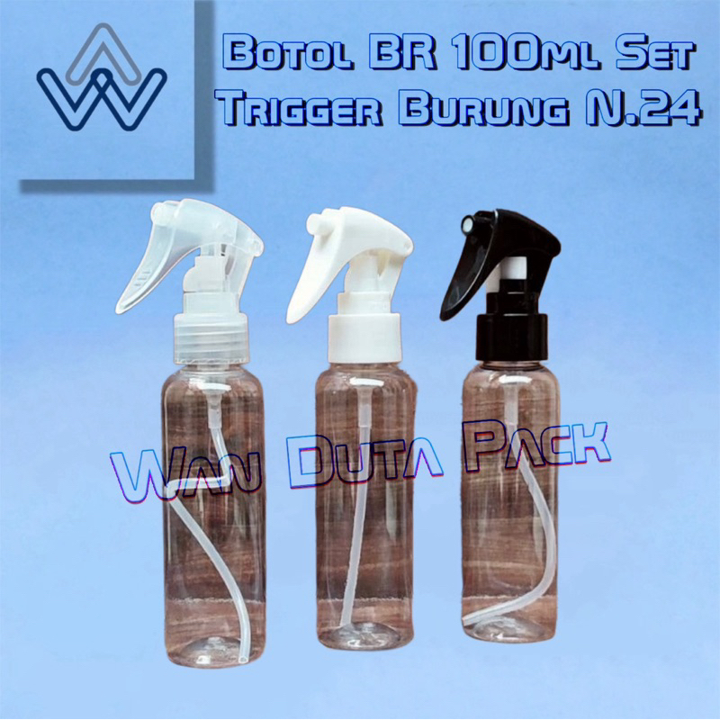 Jual Botol Spray Trigger Mini 100ml Tebal | Shopee Indonesia