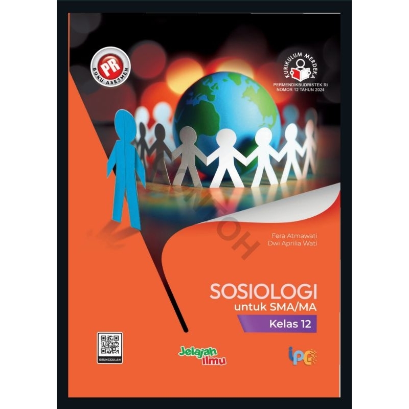Jual Buku lks pr interaktif Sosiologi SMA Kelas XII, 12 Kurikulum Merdeka Tahun 2024 Intan ...