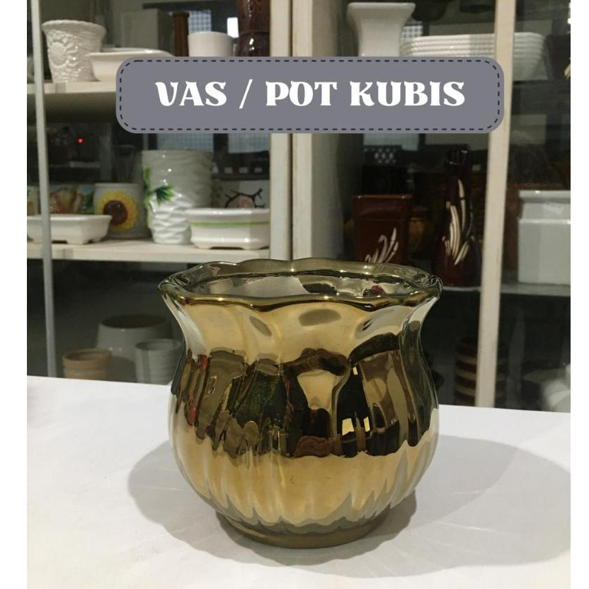 Jual Vas Pot model Kubis bisa untuk berbagai tanaman / sukulen dan ...