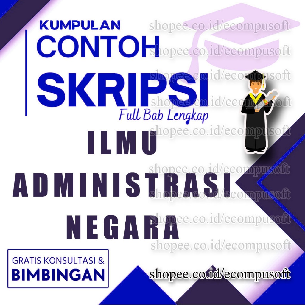 Jual Contoh Skripsi Ilmu Administrasi Negara | Shopee Indonesia