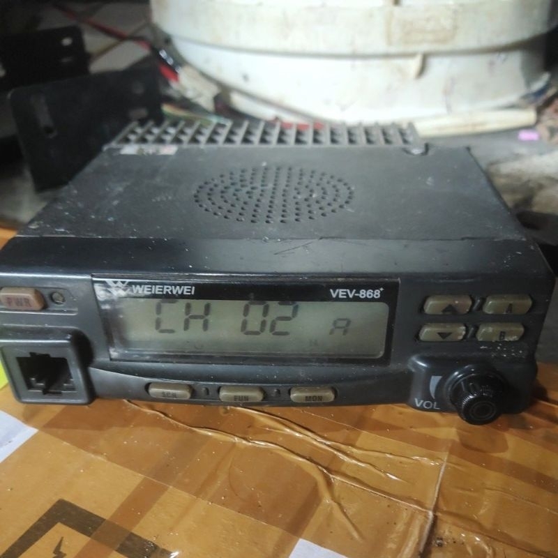 Jual RIG WEIERWEI VEV-888 UHF 430-480MHZ | Shopee Indonesia
