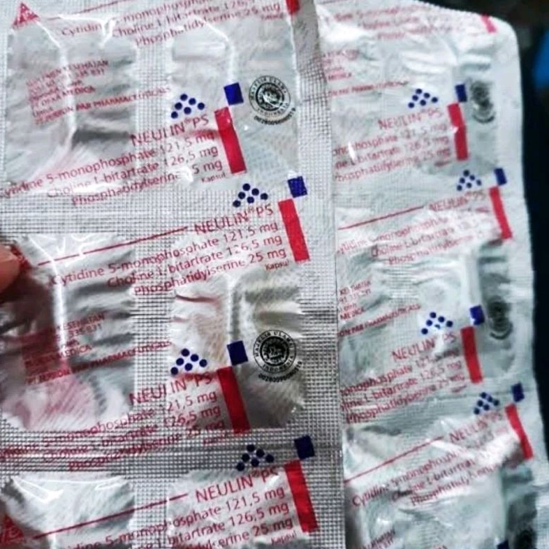 Jual NEULIN PS STRIP 6 KAPSUL SUPLEMEN KESEHATAN FUNGSI KOGNITIF ...