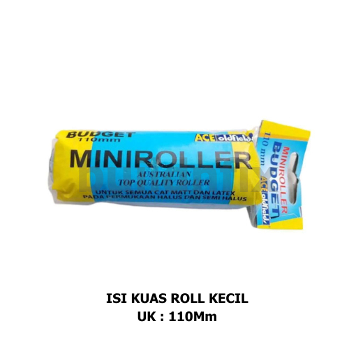 Jual ISI KUAS ROLL KECIL ACE OLDFIELDS BUDGET 110MM / ACE OLDFIELDS ...